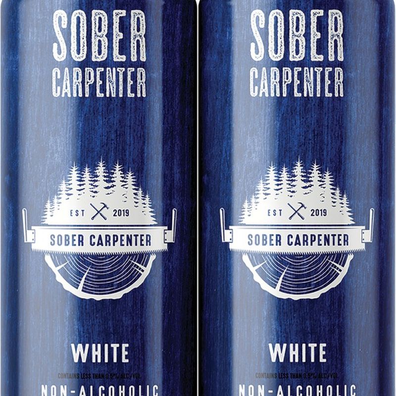 Sober Carpenter White Ale Non-Alcoholic Beer (16 fl oz) Delivery or ...