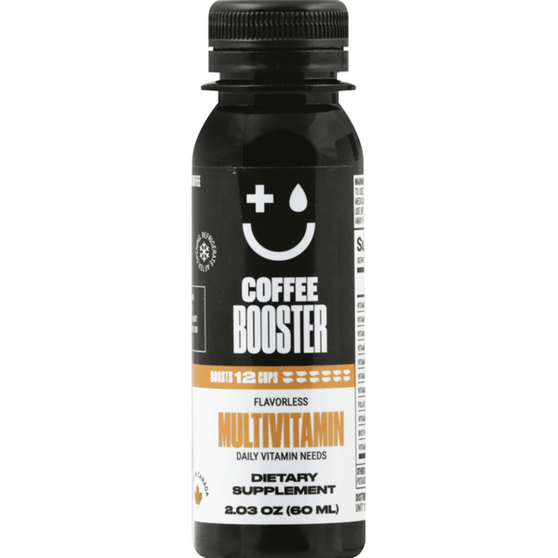 Coffee Booster Multivitamin, Flavorless (2.03 oz) - Instacart