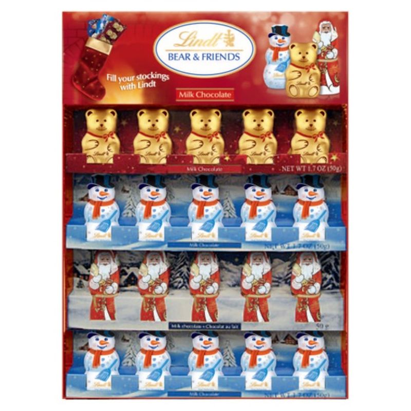 Lindt Bear & Friends Milk Chocolate (20 ct) - Instacart