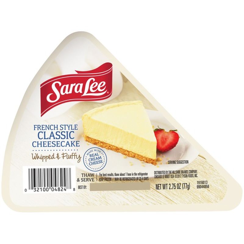 Sara Lee Cheesecake Slice Classic (2.75 oz) - Instacart