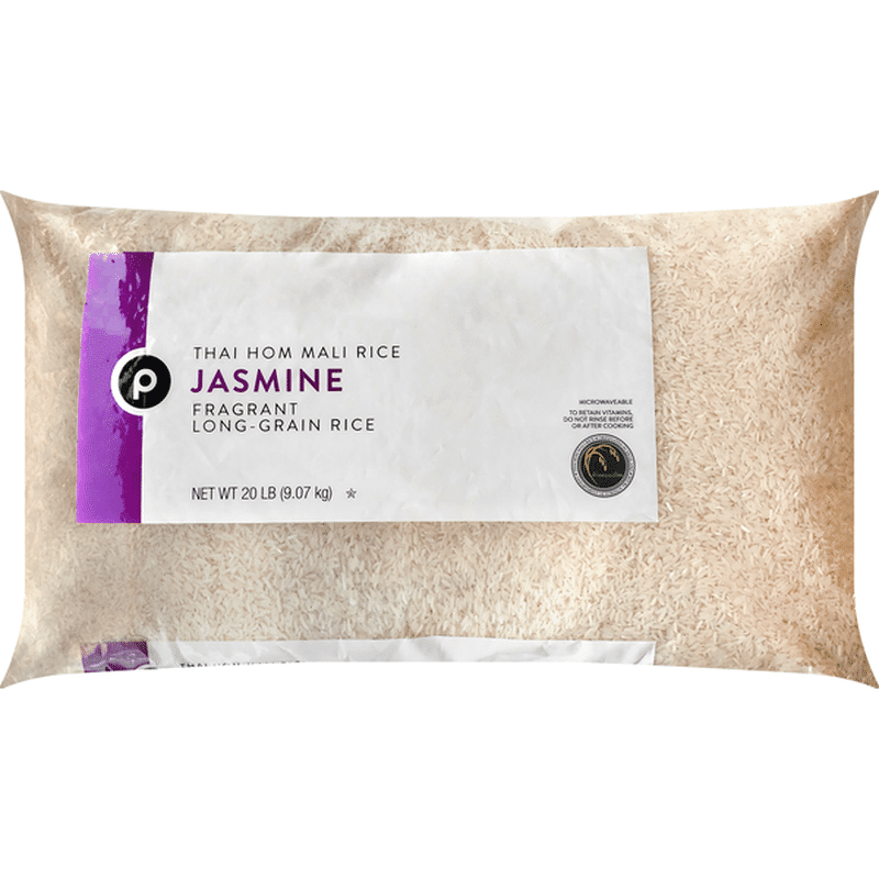 Publix Rice, Fragrant, Long Grain, Jasmine (20 lb) - Instacart