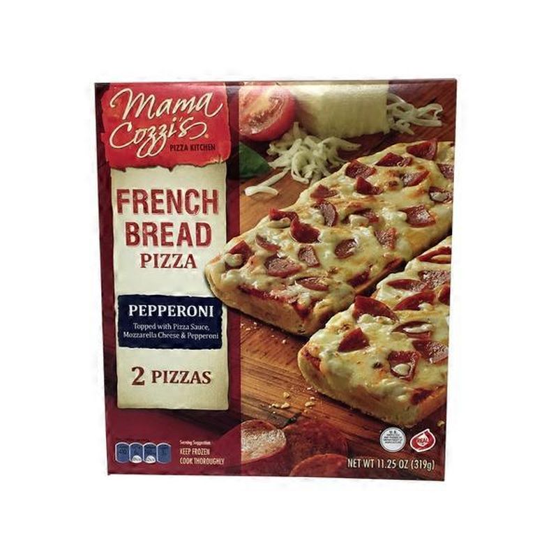 Mama Cozzi's Pizza Kitchen Pepperoni French Bread Pizza (11.25 oz ...