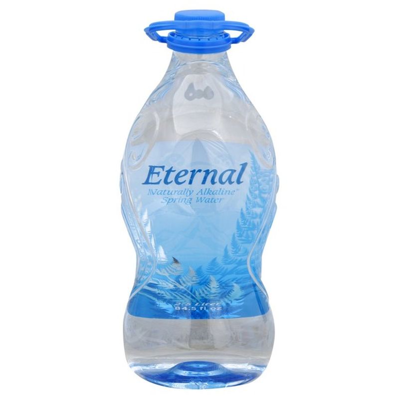 Eternal Water Spring Water, Naturally Alkaline (2.5 L) - Instacart