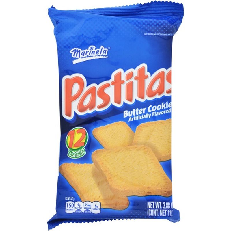 Marinela Pastitas Mexican Butter Cookies (3.88 oz) - Instacart