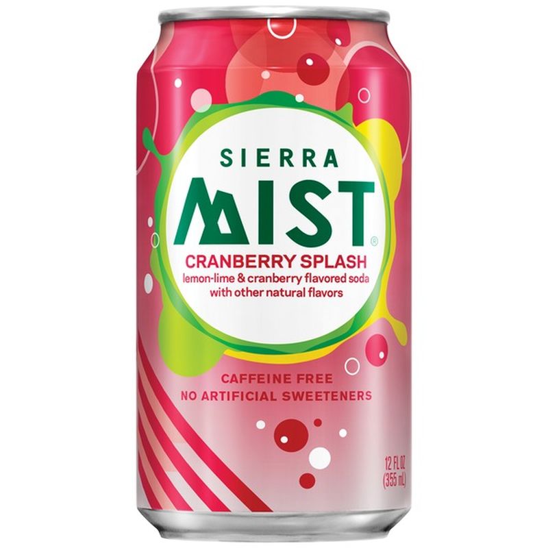 Sierra Mist Cranberry Splash Soda (12 fl oz) - Instacart