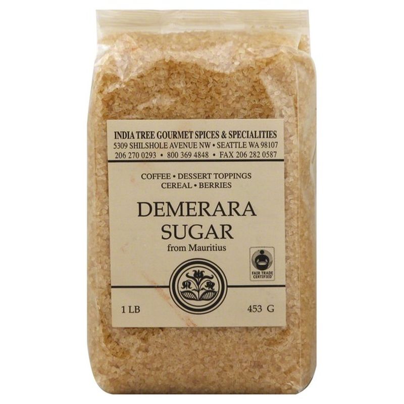 India Tree Sugar, Demerara (1 lb) - Instacart
