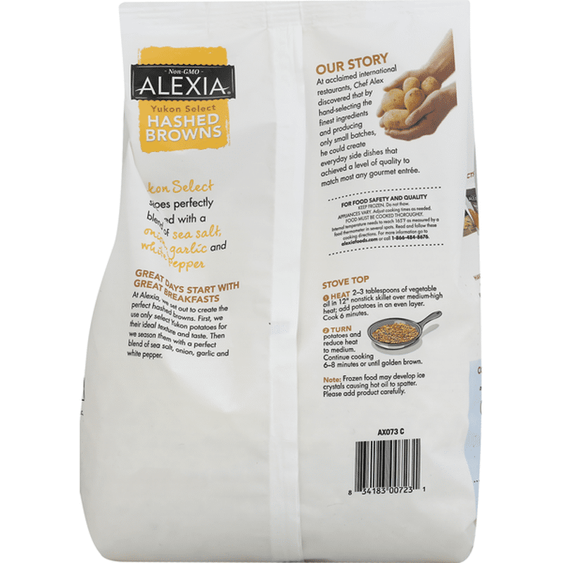 Alexia Hashed Brown, Classic Yukon Flavor (28 oz) - Instacart
