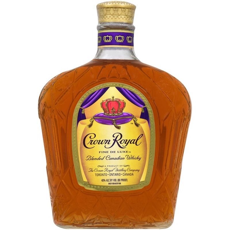 Crown Royal 80 PR Canadian Whiskey (750 ml) - Instacart
