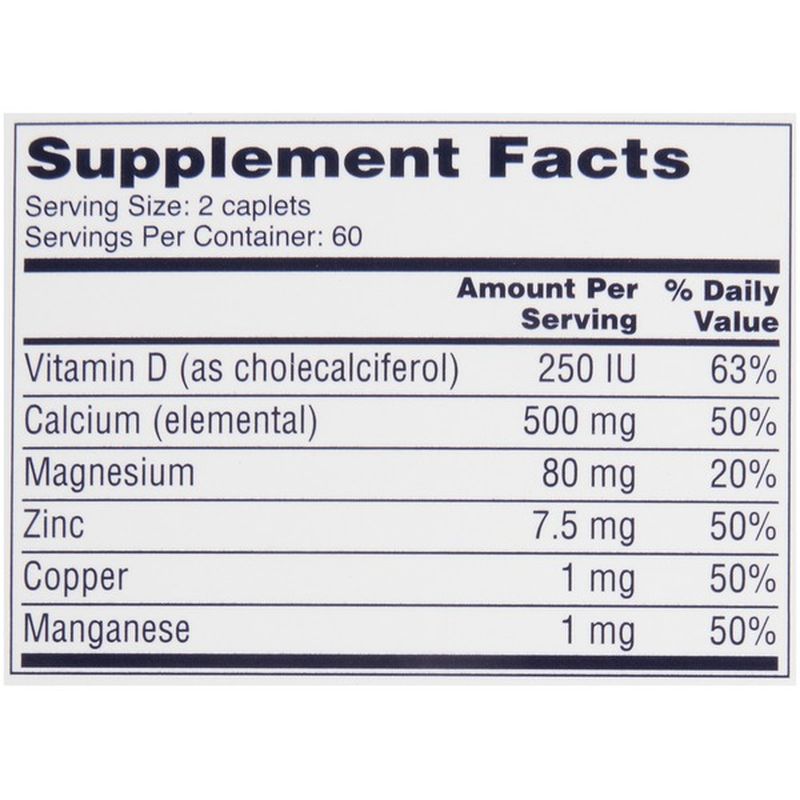 Citracal +D3 Calcium Citrate + Magnesium & Minerals Coated Caplets ...