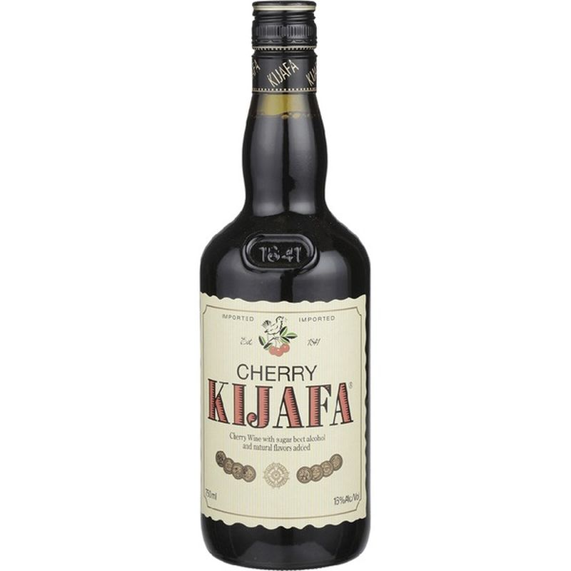Kijafa Cherry Wine (750 ml) - Instacart