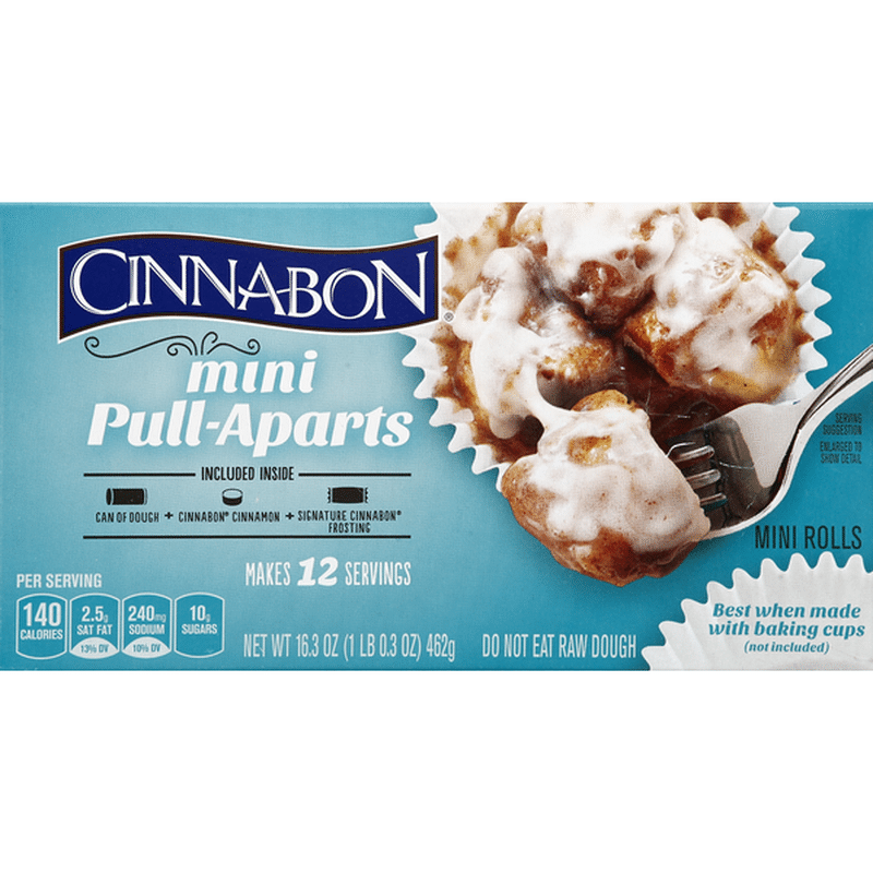 Cinnabon Rolls, Pull-Aparts, Mini (16.3 oz) - Instacart