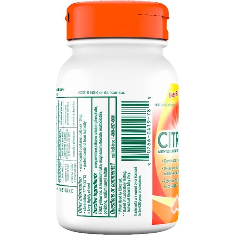 Citrucel Dietary Fiber Nutritional Supplement (100 ct) from Safeway ...