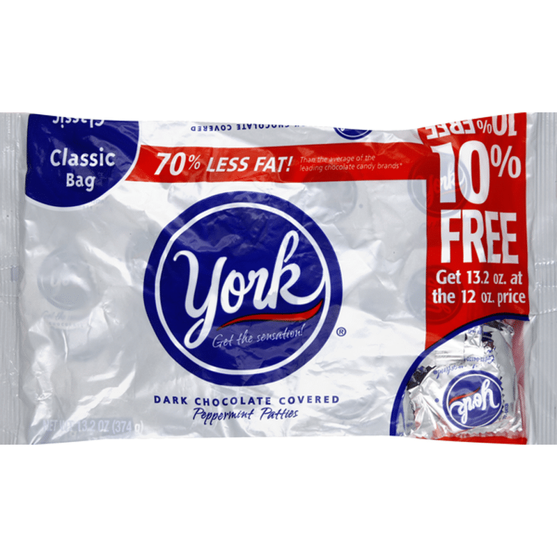 York Peppermint Patties, Classic Bag (13.2 oz) - Instacart