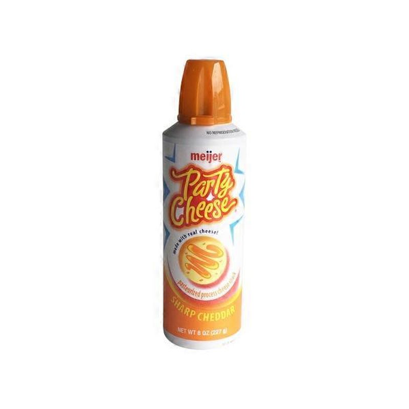 Meijer Sharp Cheddar Pasteurized Cheese Snack (8 oz) - Instacart