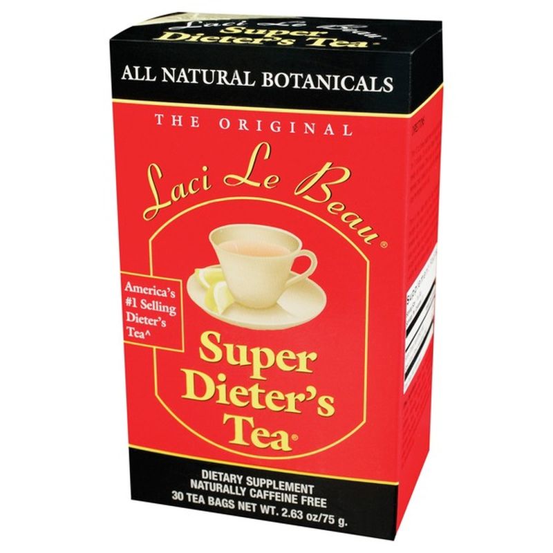 Laci Le Beau Super Dieters Tea Natural Botanicals Tea Bags 30 Ct 263 Oz Instacart