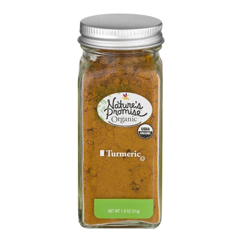 Nature's Promise Turmeric, Organic, Jar (1.8 oz) - Instacart