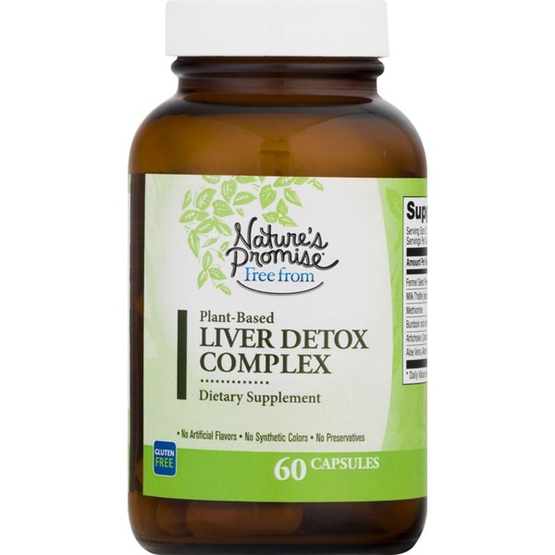 Nature's Promise Liver Detox Complex, Gluten Free, Plant-Based ...