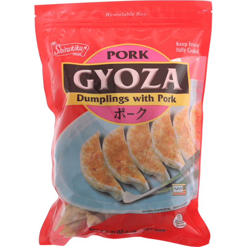 Shirakiku Gyoza, Pork (21 oz) - Instacart