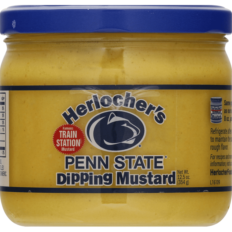 Herlochers Dipping Mustard, Penn State (12.5 oz) - Instacart