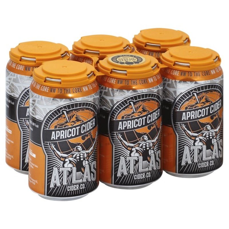 Atlas Cider Cider, Apricot (12 fl oz) - Instacart