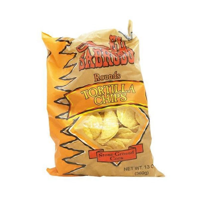 El Sabroso Round Tortilla Chips (13 oz) - Instacart