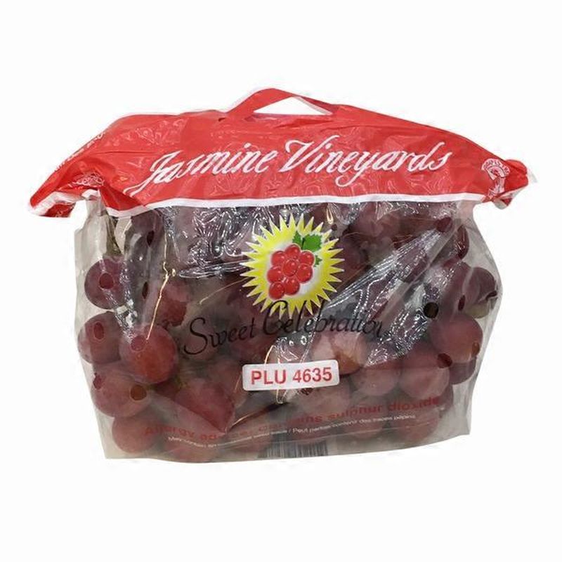 Organic Red Seedless Grapes (per lb) - Instacart
