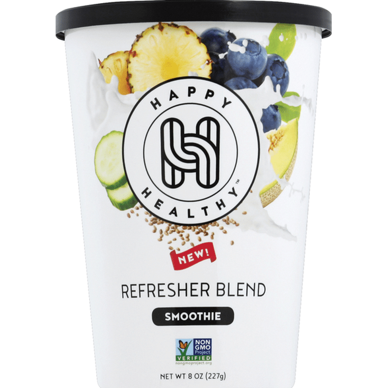 Happy Healthy Smoothie, Refresher Blend (8 oz) - Instacart