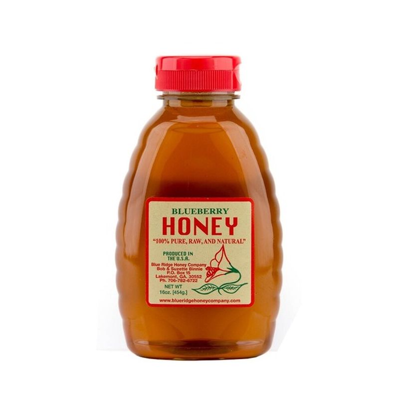 Blue Ridge Honey Pure, Raw, Natural (16 oz) - Instacart