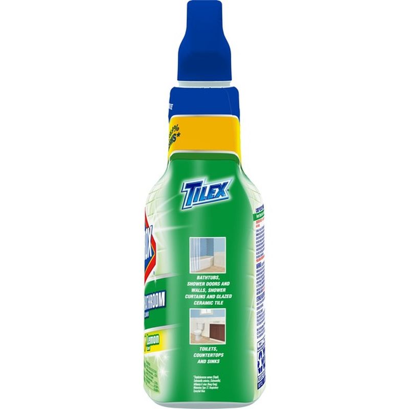 Tilex Bathroom Cleaner, Spray Bottle, Lemon, 32 Ounces (32 fl oz ...