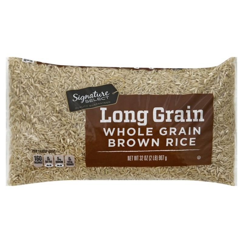 Signature Kitchens Long Whole Grain Brown Rice (32 oz) from Safeway ...
