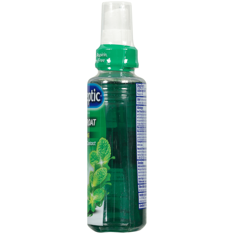 Chloraseptic Sore Throat Menthol Phenol/Oral Pain Reliever (6 fl oz ...