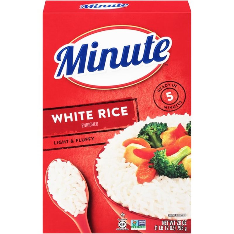 Minute Rice White Rice (28 oz) - Instacart
