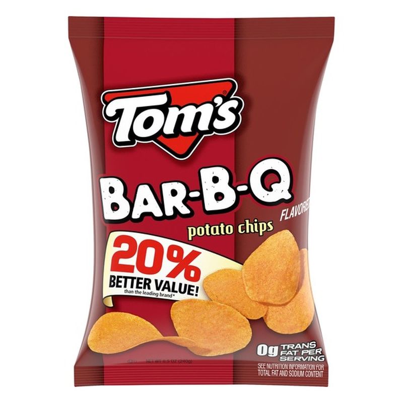 Tom's® Bar-B-Q Flavored Potato Chips (8.5 oz) - Instacart