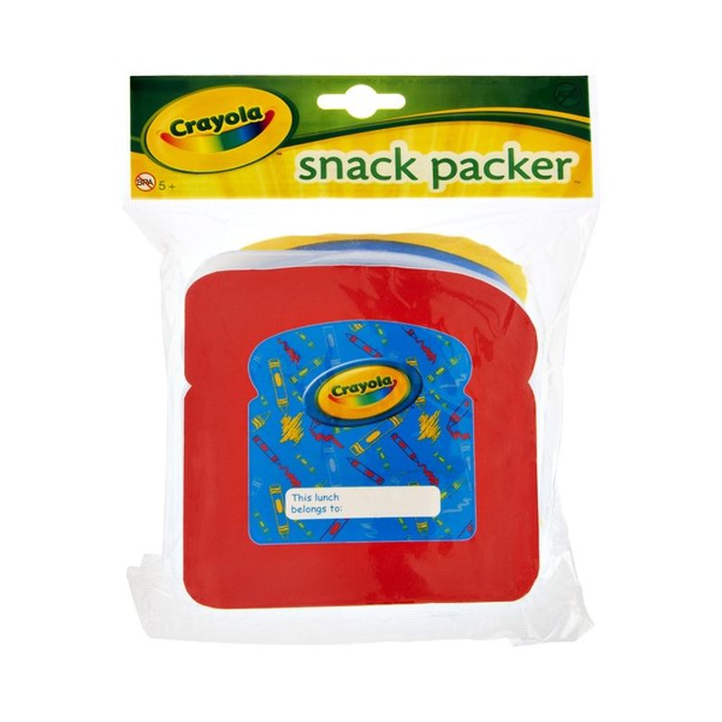 Crayola Snack Packer 5+ Sandwich Container (1 ct) - Instacart