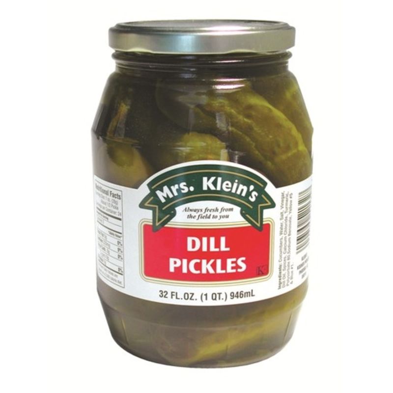 Mrs. Klein's Dill Pickles (32 oz) - Instacart