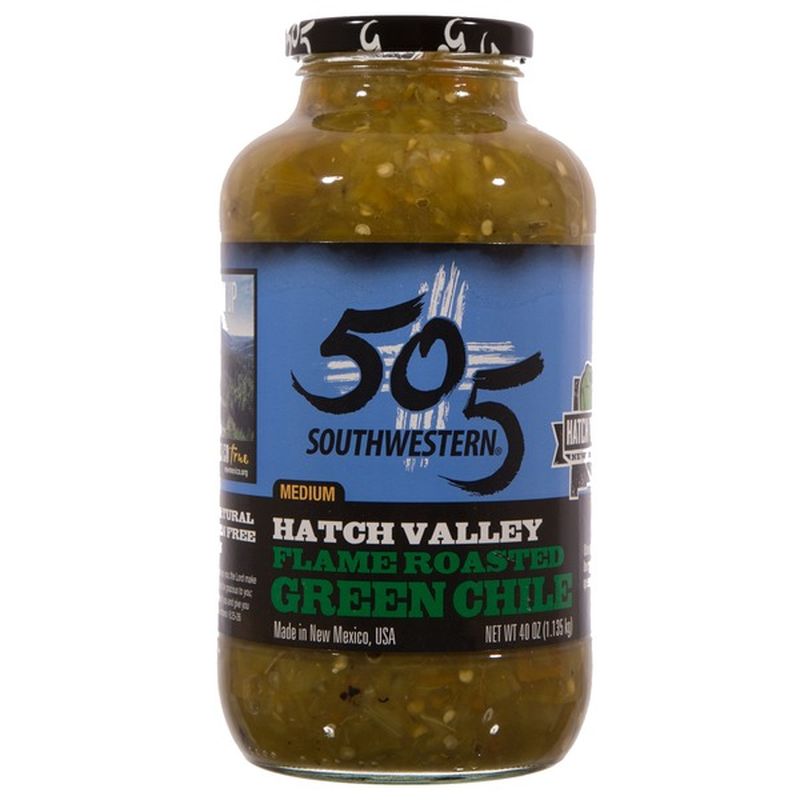 505 Southwestern Flame Roasted Green Chile - Medium (40 oz) - Instacart