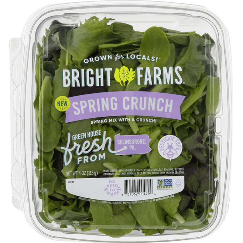 Bright Farms Salad, Spring Crunch (4 oz) - Instacart