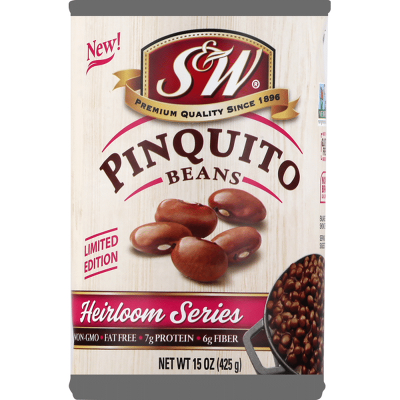 S&W Heirloom Pinquito Beans - 15 Oz. Can (15 oz) - Instacart
