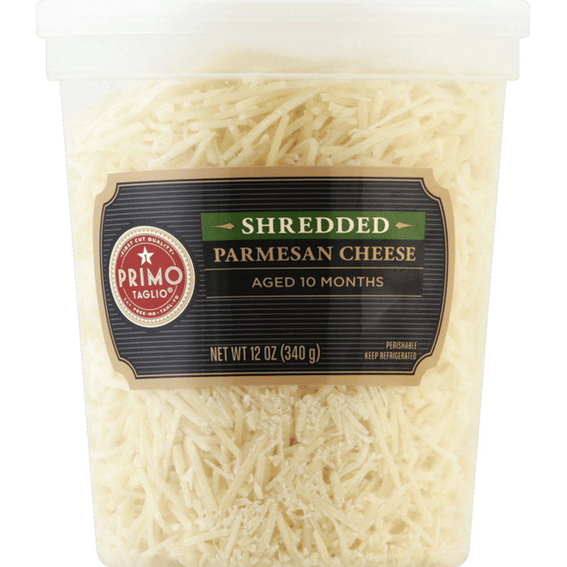 Primo Taglio Cheese, Parmesan, Shredded (12 oz) - Instacart
