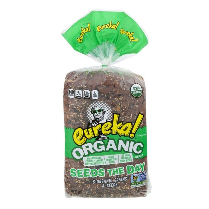 Eureka! Organic Seeds The Day 8 Grains & Seeds Bread (27 oz) - Instacart