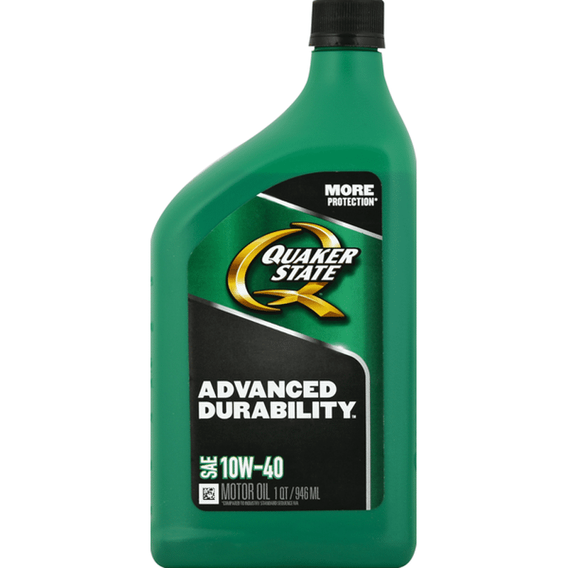 Quaker State Motor Oil, SAE 10W-40 (1 qt) - Instacart
