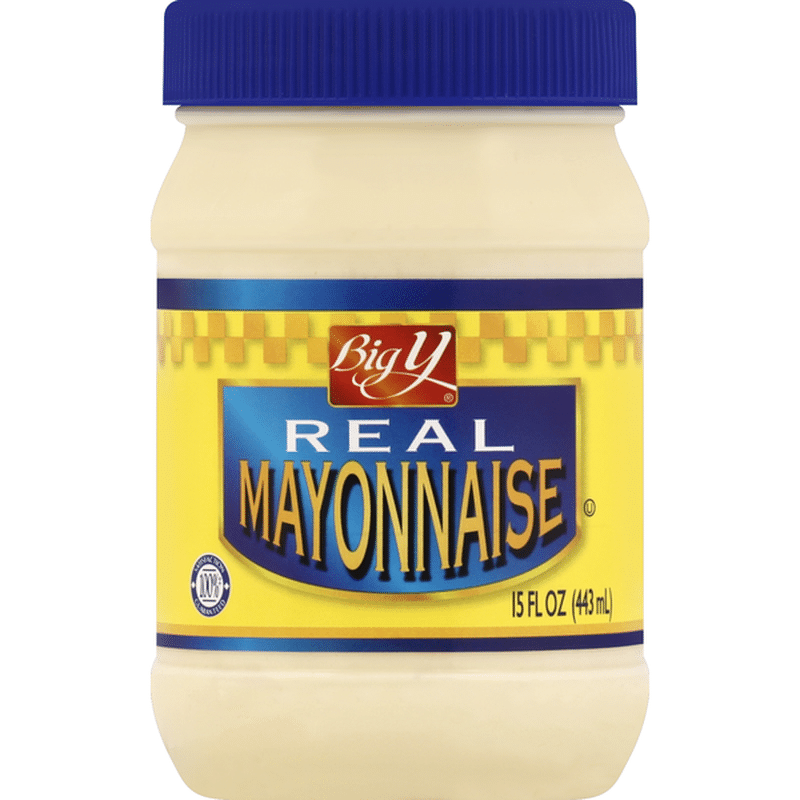 Big Y Mayonnaise, Real (15 oz) - Instacart