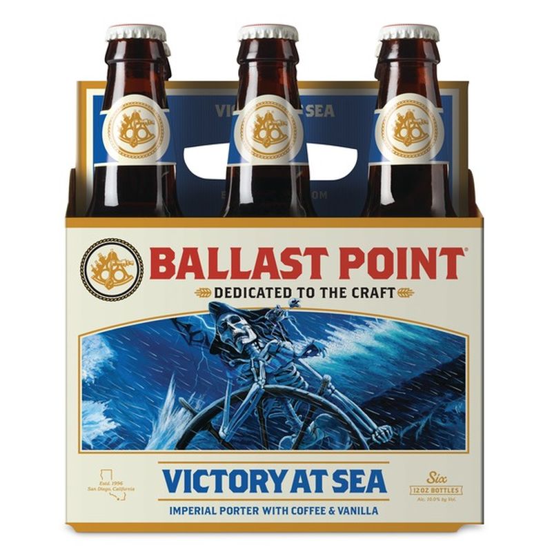 Ballast Point Imperial Porter Craft Beer Bottles (12 fl oz) - Instacart