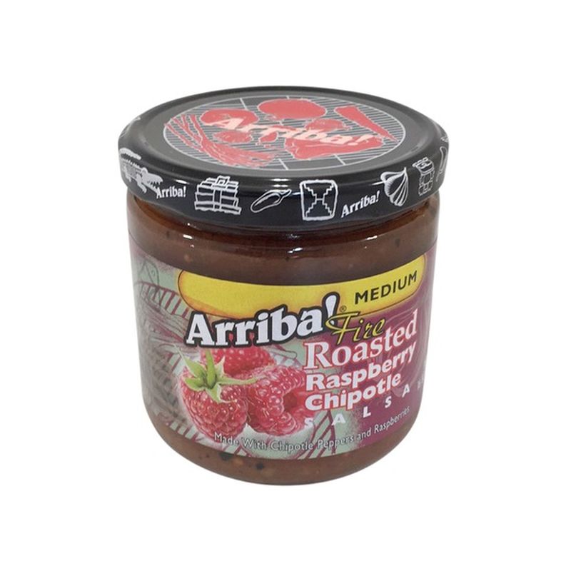Arriba! Salsa Fire Roasted Raspberry Chipotle Medium (16 oz) - Instacart