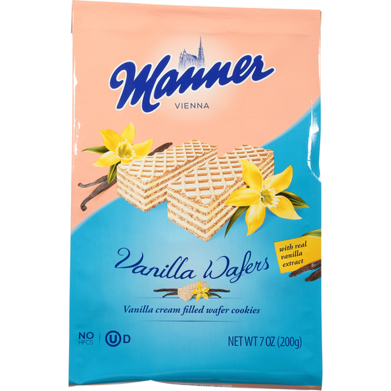 Manner Wafers, Vanilla (7 oz) - Instacart