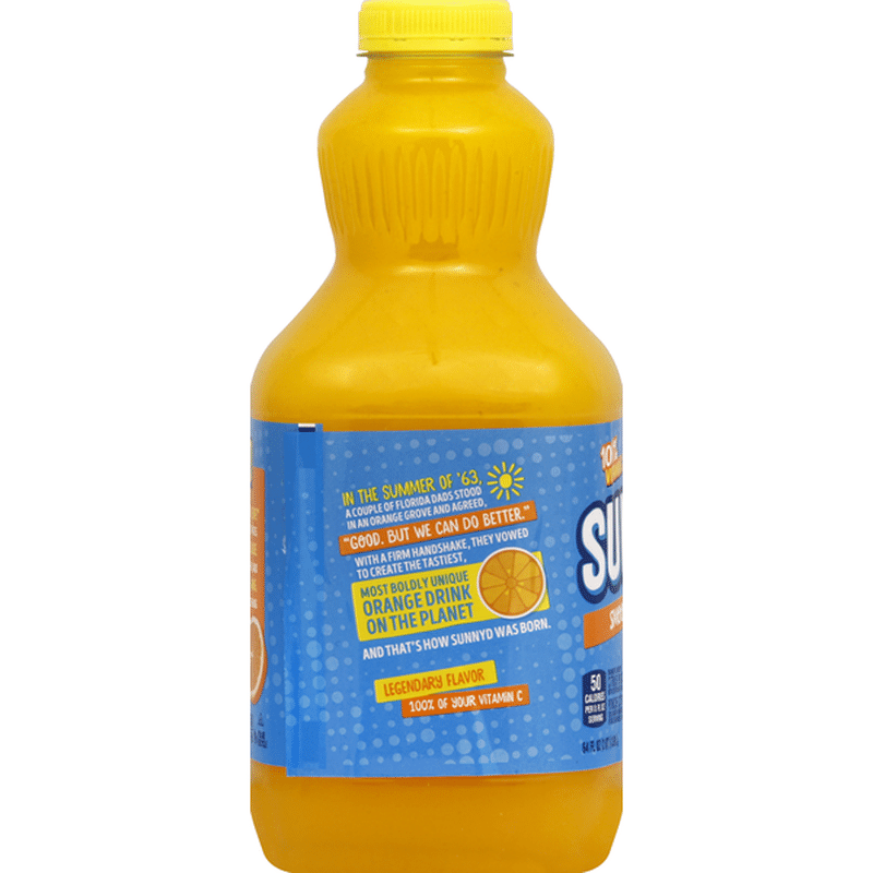 Sunny D Citrus Punch, Smooth Orange (64 fl oz) - Instacart