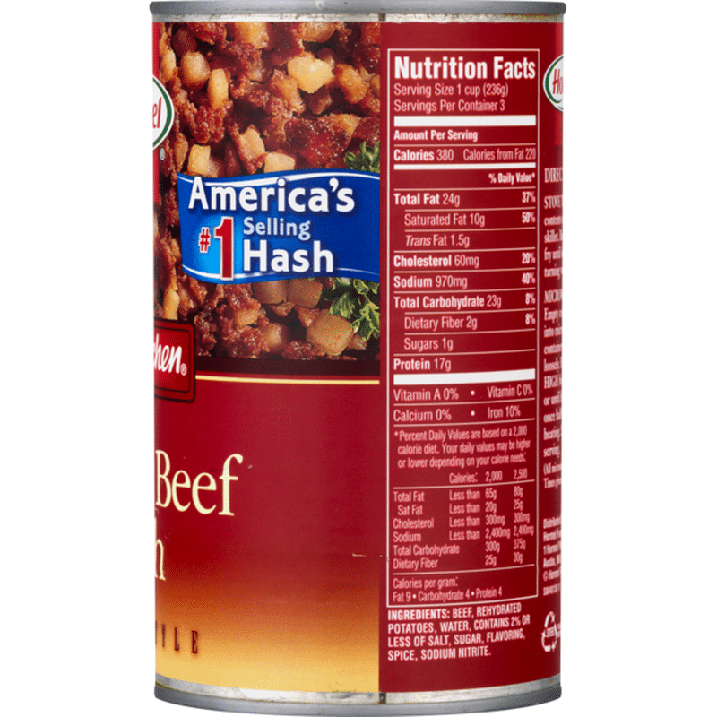 Hormel Corned Beef Hash (25 oz) - Instacart