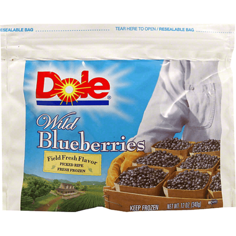 Dole Blueberries, Wild (12 oz bag) - Instacart