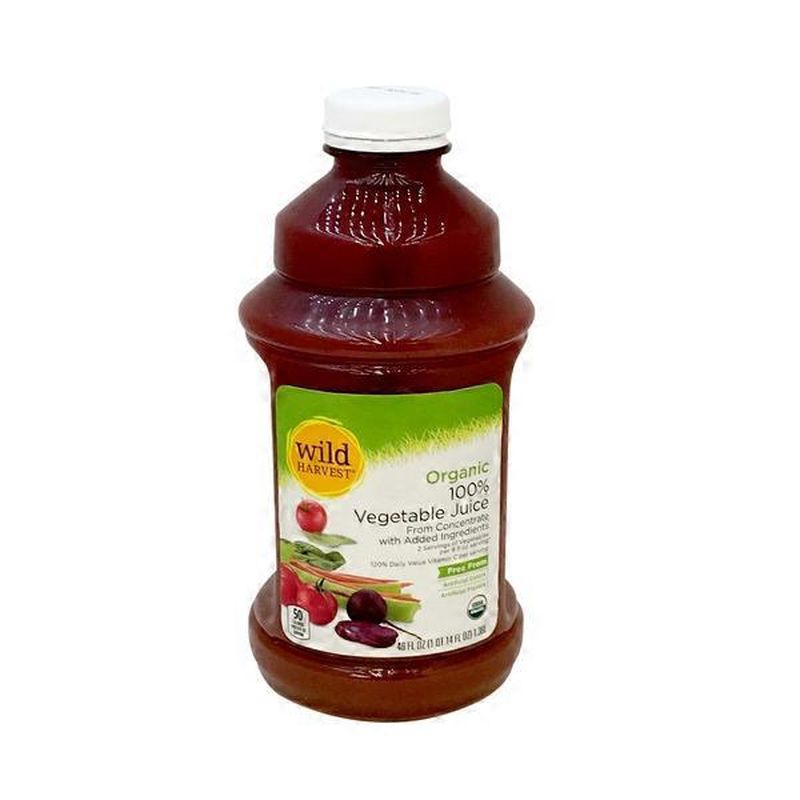 Wild Harvest Organic Vegetable Juice (46 fl oz) - Instacart