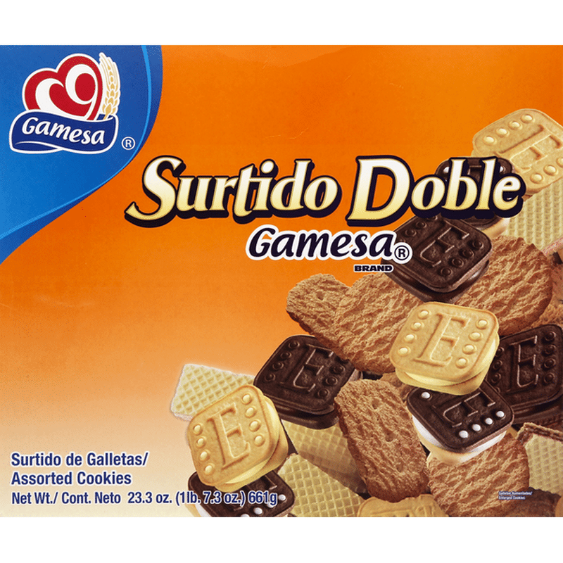 Gamesa Surtido Doble Assorted Cookies (23.3 oz) - Instacart
